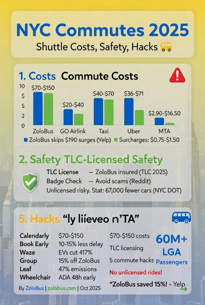 employee shuttle daily commutes NYC: Epic 2025 Commute Hacks